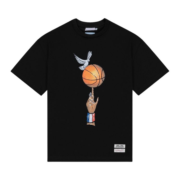 Buy 3.PARADIS x NBA Heavyweight Graphic Ball Tee 'Black' - SS11693 BLAC ...