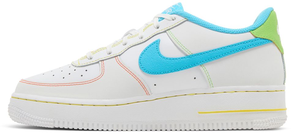 Buy Nike Air Force 1 Low GS 'Rainbow Stitch' - FJ4614 100 | GOAT