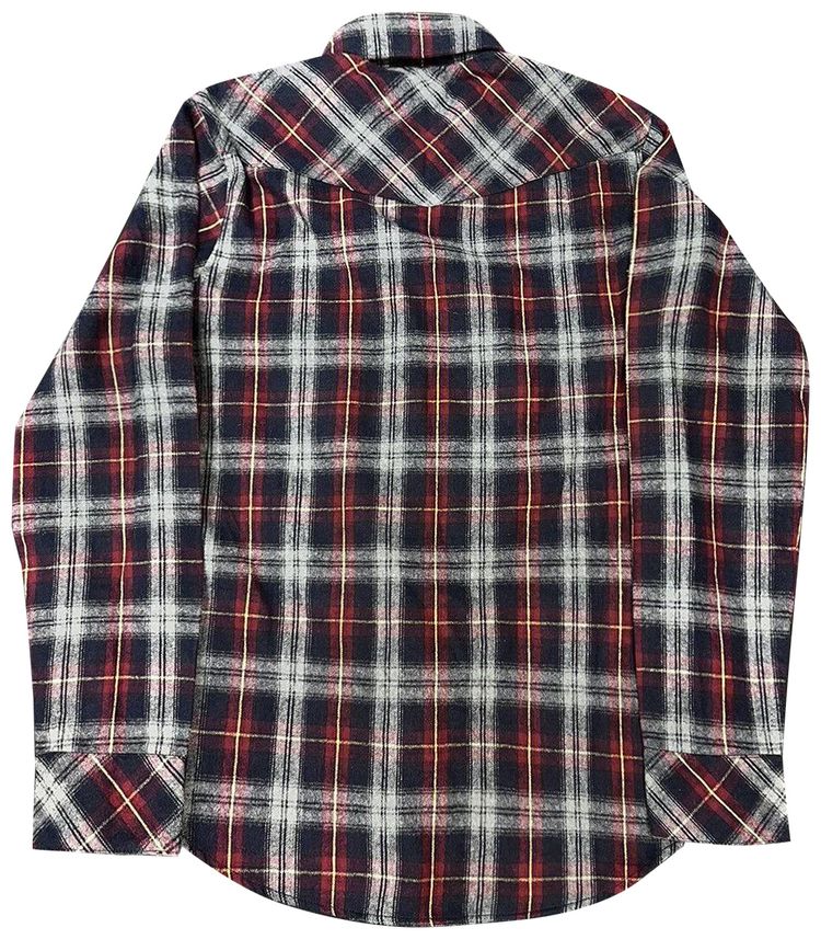 Buy Chrome Hearts Flannel With Cross Motif 'Plaid/Multicolor' - 1383 ...