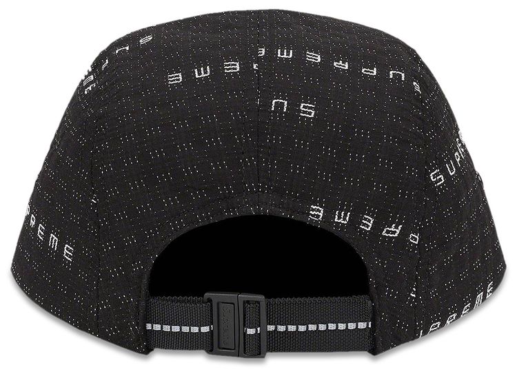 Buy Supreme Stitch Jacquard Camp Cap 'Black' - SS22H41 BLACK | GOAT