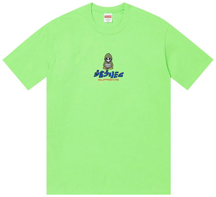 Buy Supreme Alien Tee 'Lime' - SS22T63 LIME | GOAT