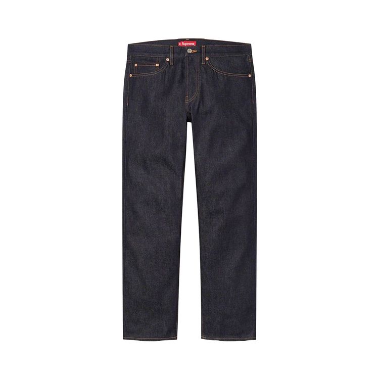 Buy Supreme Rigid Slim Jean 'Rigid Indigo' - SS22P30 RIGID INDIGO | GOAT AU