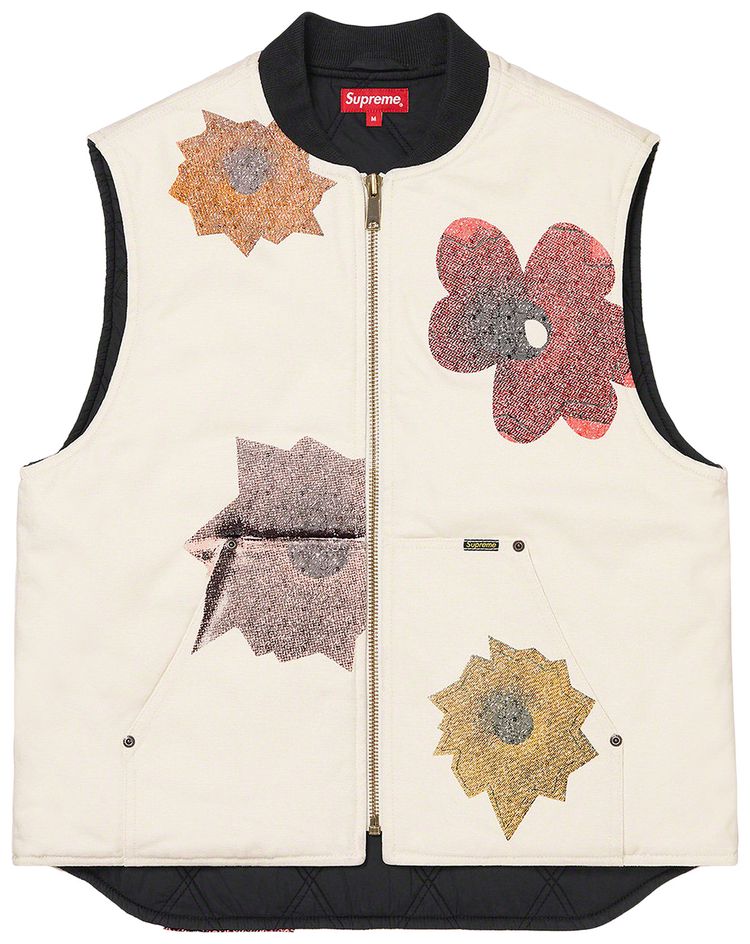 Buy Supreme x Nate Lowman Work Vest 'Natural' - SS22J59 NATURAL | GOAT