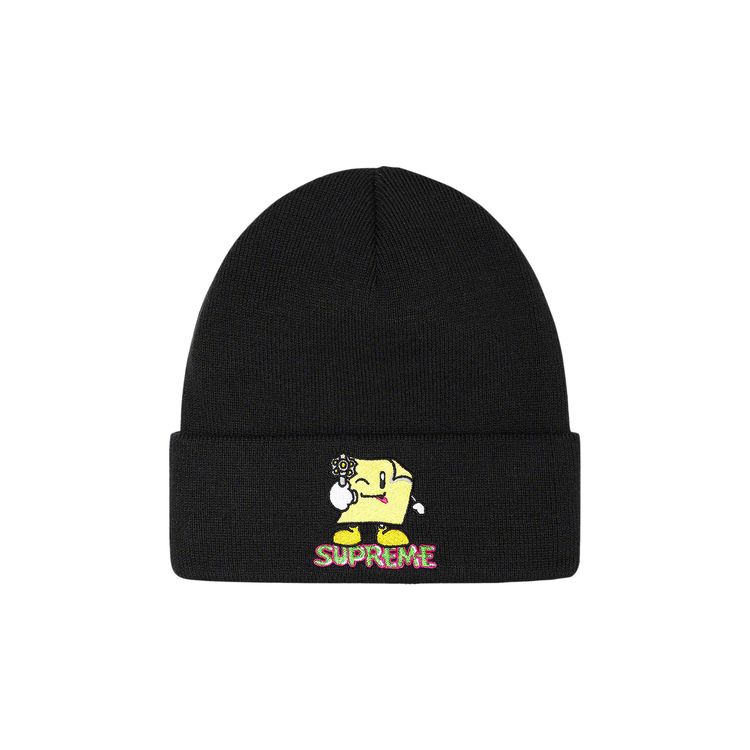 Buy Supreme Sticky Note Beanie 'Black' - SS22BN11 BLACK | GOAT UK