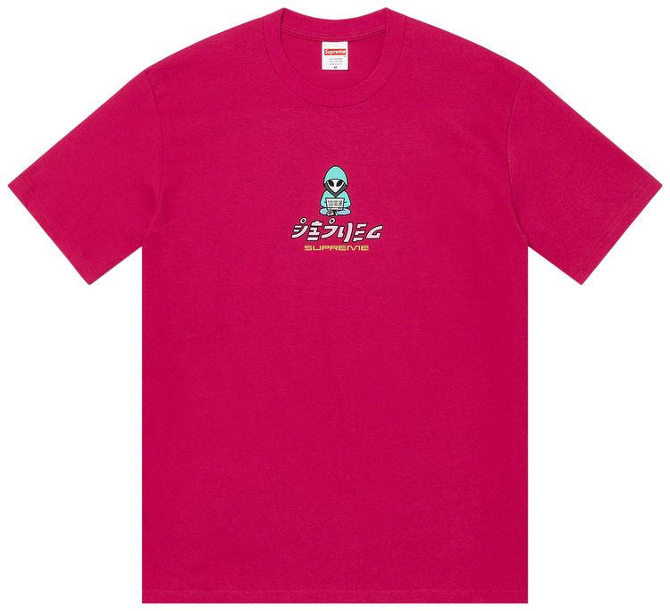 Buy Supreme Alien Tee 'Magenta' - SS22T63 MAGENTA | GOAT
