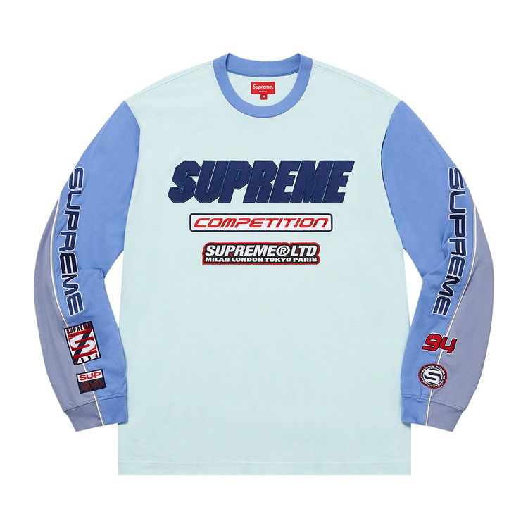 Buy Supreme Competition Long-Sleeve Top 'Light Blue' - SS22KN21 LIGHT ...