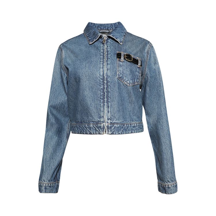 Buy Coperni Denim Workwear Jacket 'Blue Vintage' - COPBL20252 BLUE | GOAT