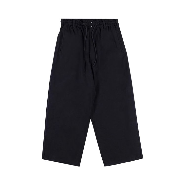 Buy Y-3 Wide Pants 'Black' - JD9792 | GOAT