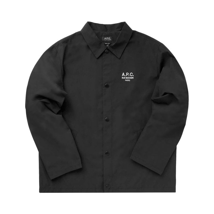 Buy A.P.C. Regis Jacket 'Black' - PSAJB H02960 LZZ | GOAT