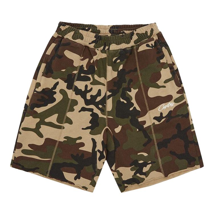 Buy Corteiz HMP Raw Hem Shorts 'Camo' - 7892 1SS240202HRHS CAMO | GOAT