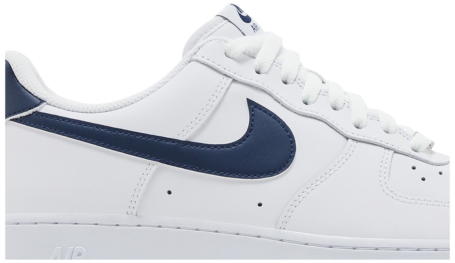 Buy Nike Air Force 1 '07 'White Midnight Navy' - FJ4146 104 | GOAT