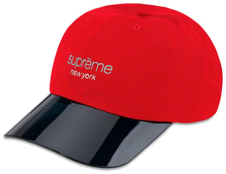 Buy Supreme Acrylic Visor 6-Panel 'Red' - SS20H49 RED | GOAT