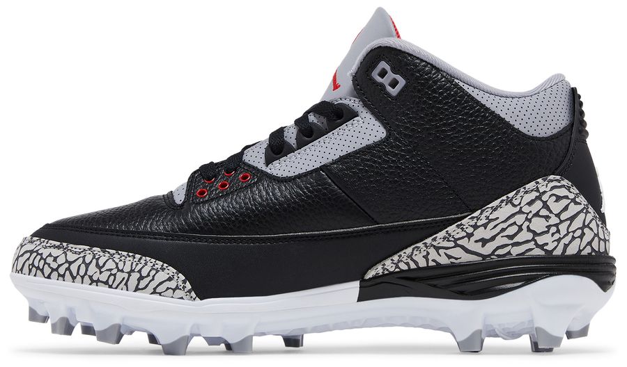 Buy Air Jordan 3 Retro TD Cleat 'Black Cement' - FZ8626 001 | GOAT
