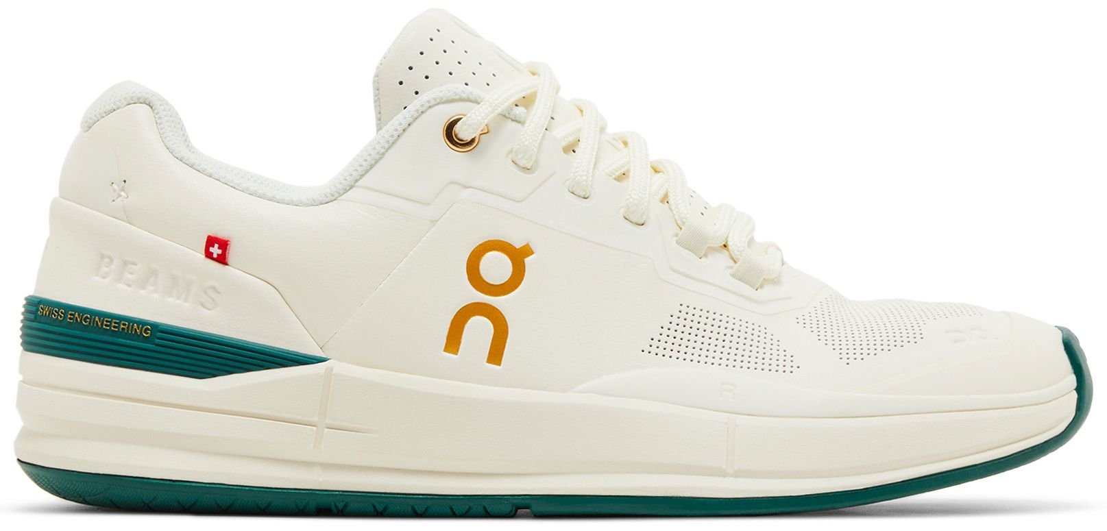 Buy Beams x ON The Roger Pro 'Ivory Evergreen' - 3ME10412491 | GOAT