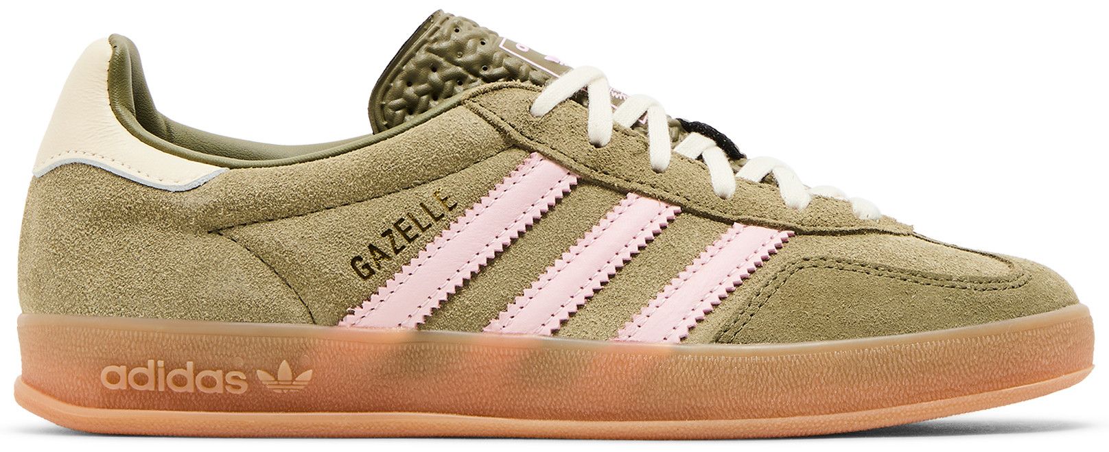 Buy adidas Wmns Gazelle Indoor 'Focus Olive Clear Pink' - JH6475 | GOAT