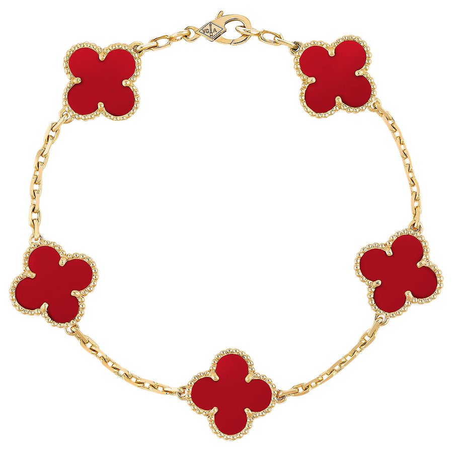 Red Van Cleef Bracelet