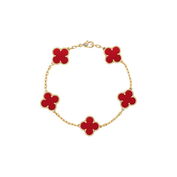 Red Van Cleef Bracelet