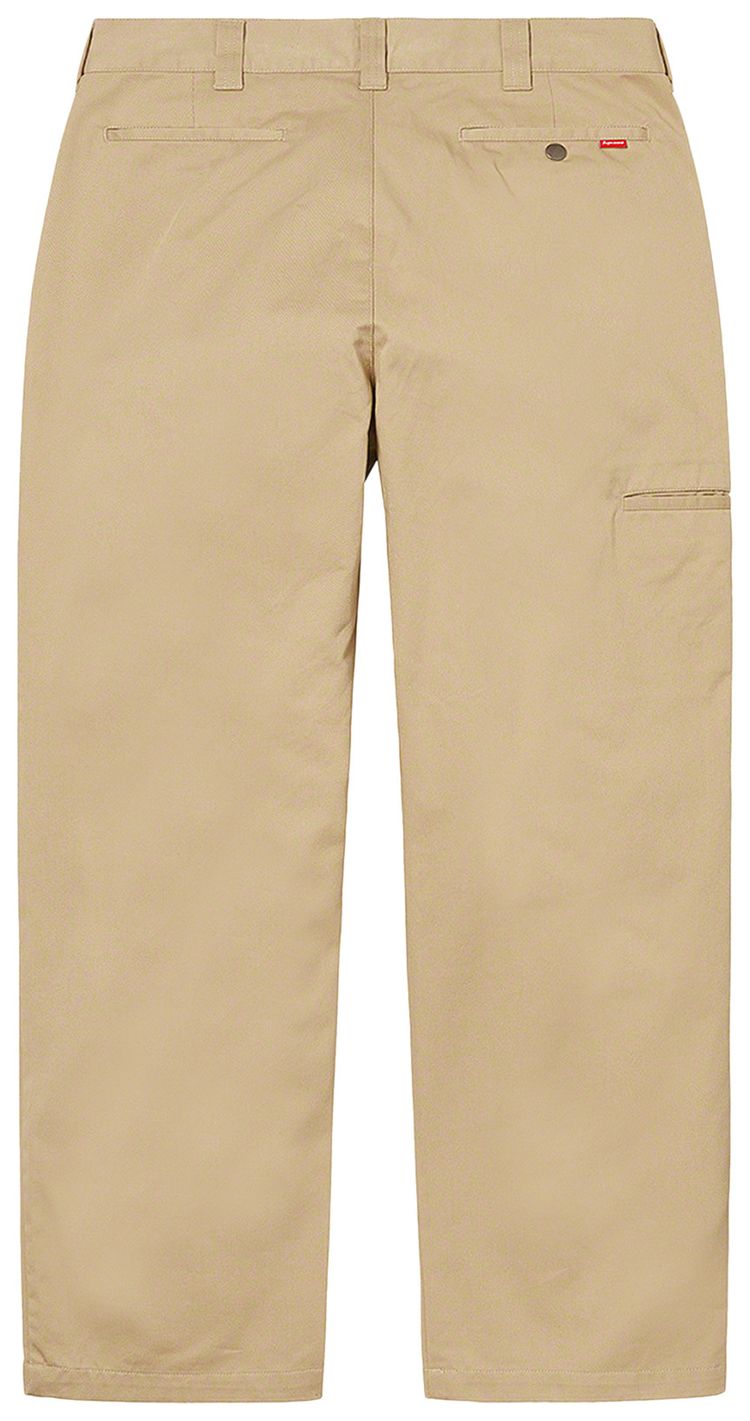 Buy Supreme Work Pant 'Khaki' - FW22P27 KHAKI | GOAT