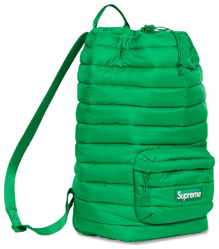 Buy Supreme Puffer Backpack 'Green' - FW22B17 GREEN | GOAT