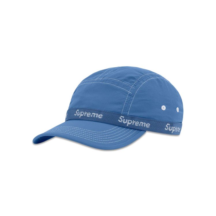 Buy Supreme Webbing Camp Cap 'Pale Blue' - FW22H72 PALE BLUE | GOAT UK