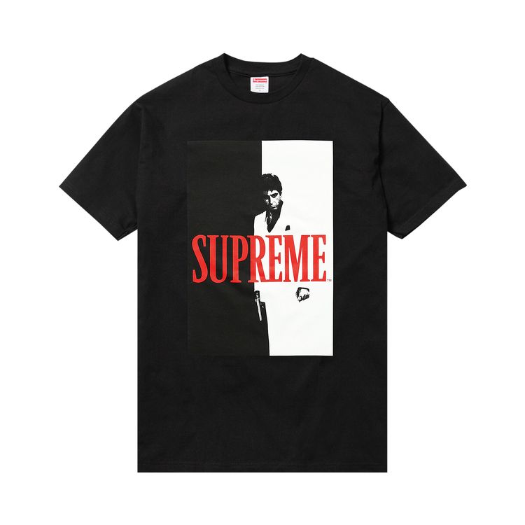 Buy Supreme Scarface Tee 'Black' - FW17T9 BLACK | GOAT