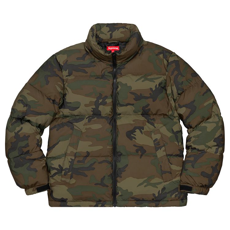 Buy Supreme Reflective Camo Down Jacket 'Woodland Camo' - FW18J19 ...