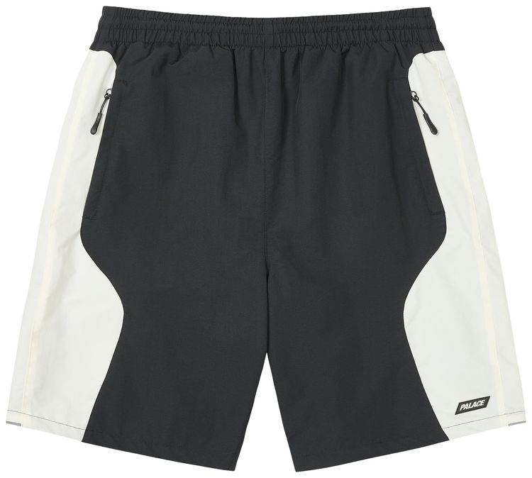 Buy Palace Duo Shell Short 'Black/White' - P27ST012 | GOAT