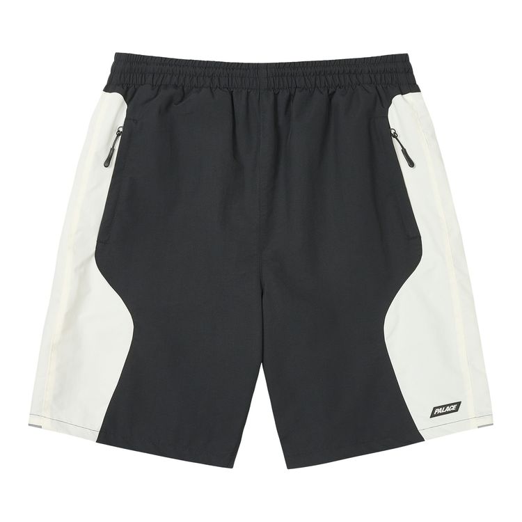 Buy Palace Duo Shell Short 'Black/White' - P27ST012 | GOAT