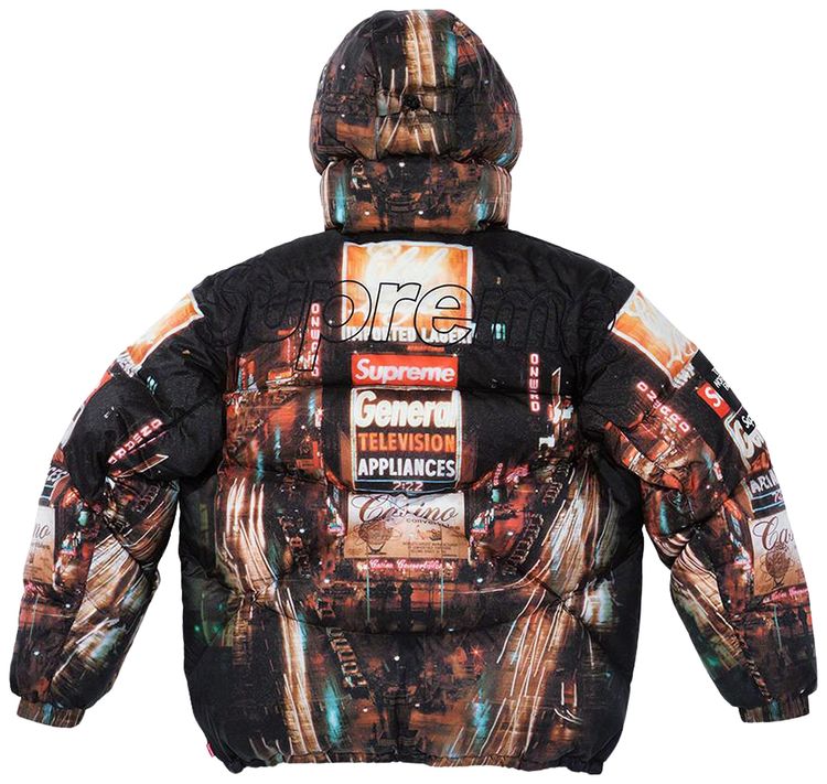 Buy Supreme x The North Face 800-Fill Half Zip Hooded Pullover 'Times Square' - FW22J4 TIMES ...