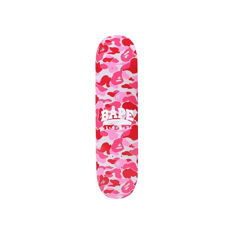 Buy BAPE ABC Camo Skateboard 'Pink' - 1K30 182 044 PINK | GOAT