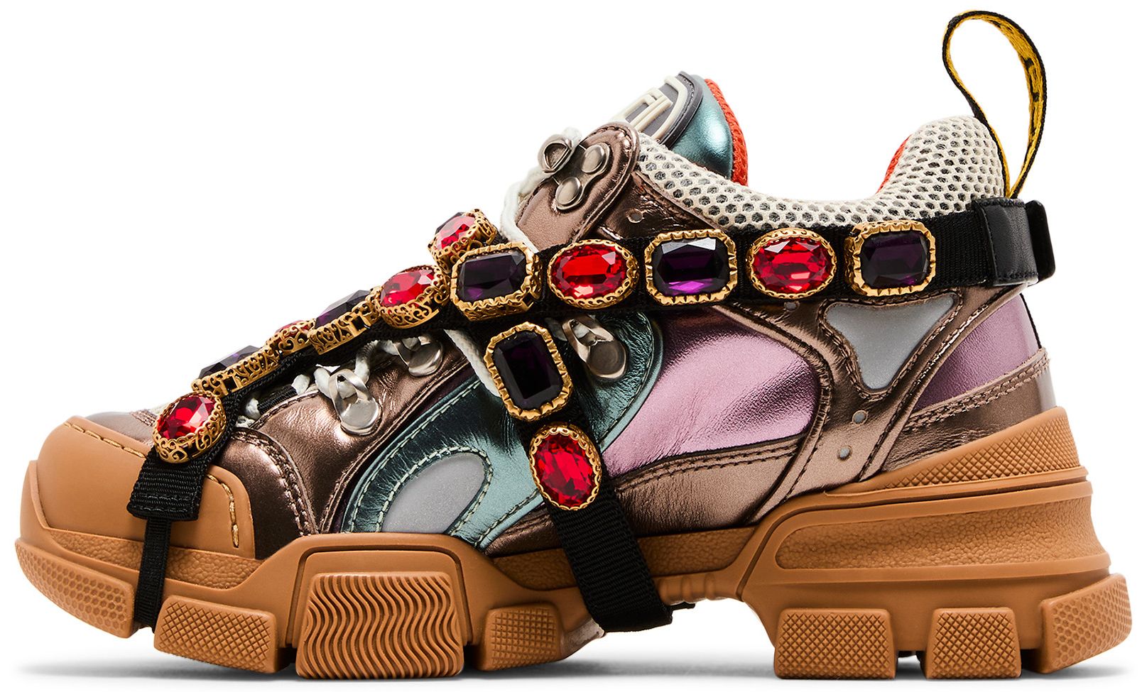 Buy Gucci Wmns Flashtrek Crystals 'Multi-Color Metallic' - 537133 DOR60 ...