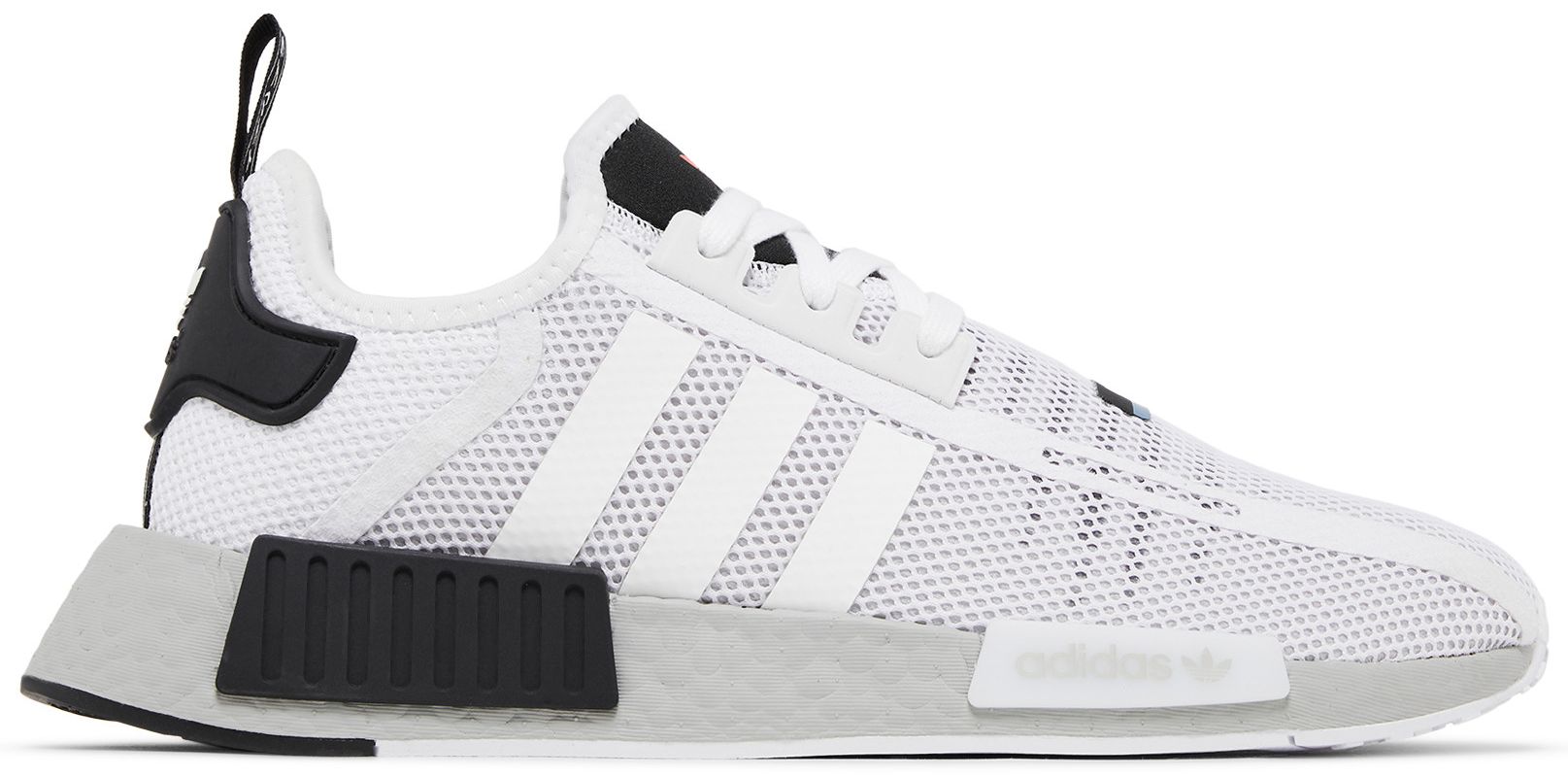 Buy Adidas NMD_R1 'White Grey Black' - IE2093 | GOAT