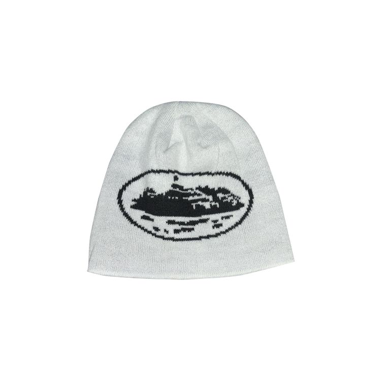 Buy Corteiz Alcatraz Beanie 'White' - 7892 10000702AB WHIT | GOAT