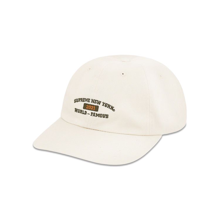 Buy Supreme World Famous 6-Panel 'Stone' - SS21H20 STONE | GOAT NL