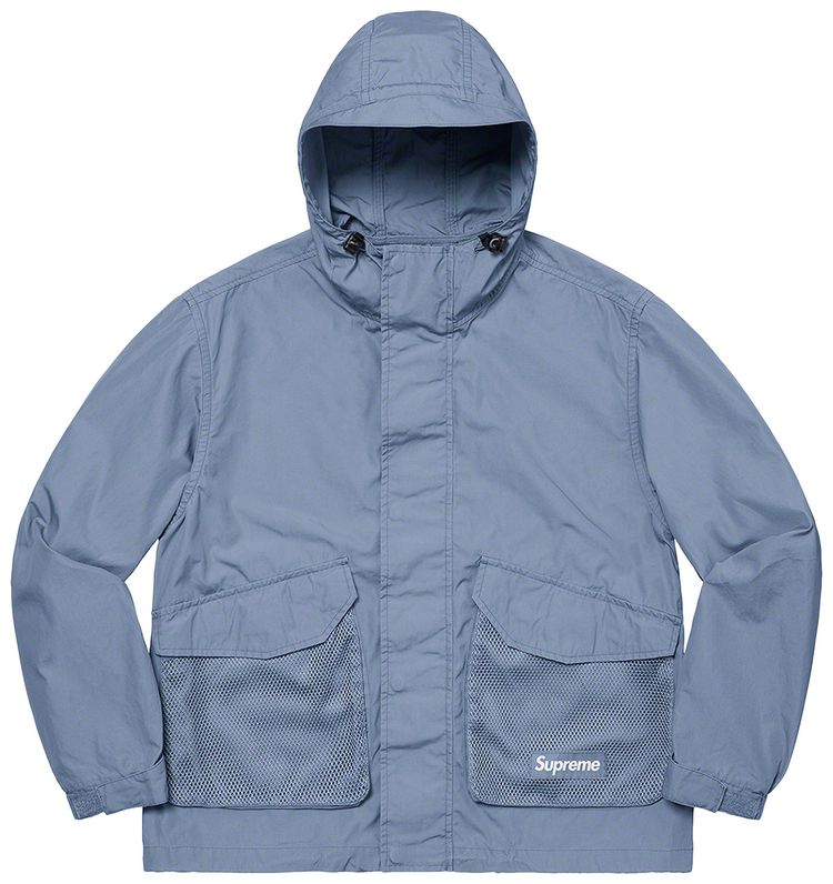 Buy Supreme Mesh Pocket Cargo Jacket 'Slate' - SS21J50 SLATE | GOAT