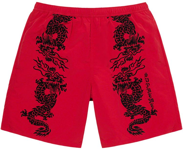 Buy Supreme Dragon Water Short 'Red' - SS21SH40 RED | GOAT AU