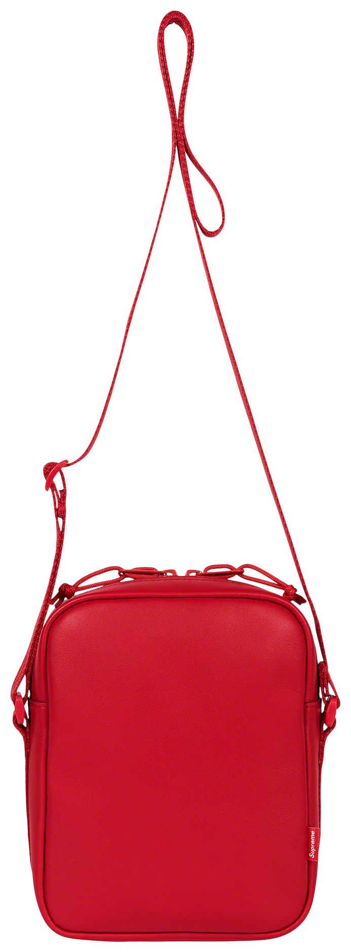 Buy Supreme Leather Shoulder Bag 'Red' - FW23B17 RED | GOAT