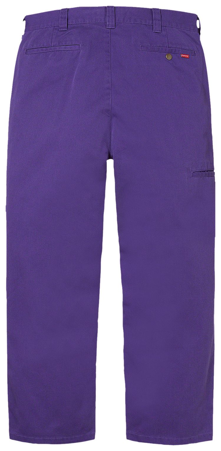 Buy Supreme Work Pant 'Purple' - FW23P19 PURPLE | GOAT
