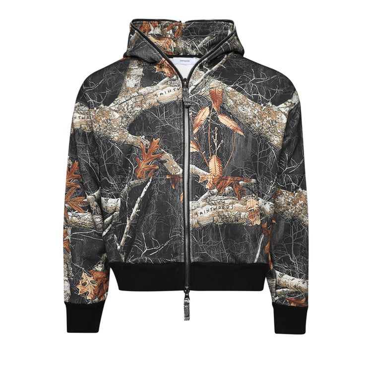 Buy Saintwoods Camo Zip-Up 'Camo' - SWSLUMP001 CAMO | GOAT