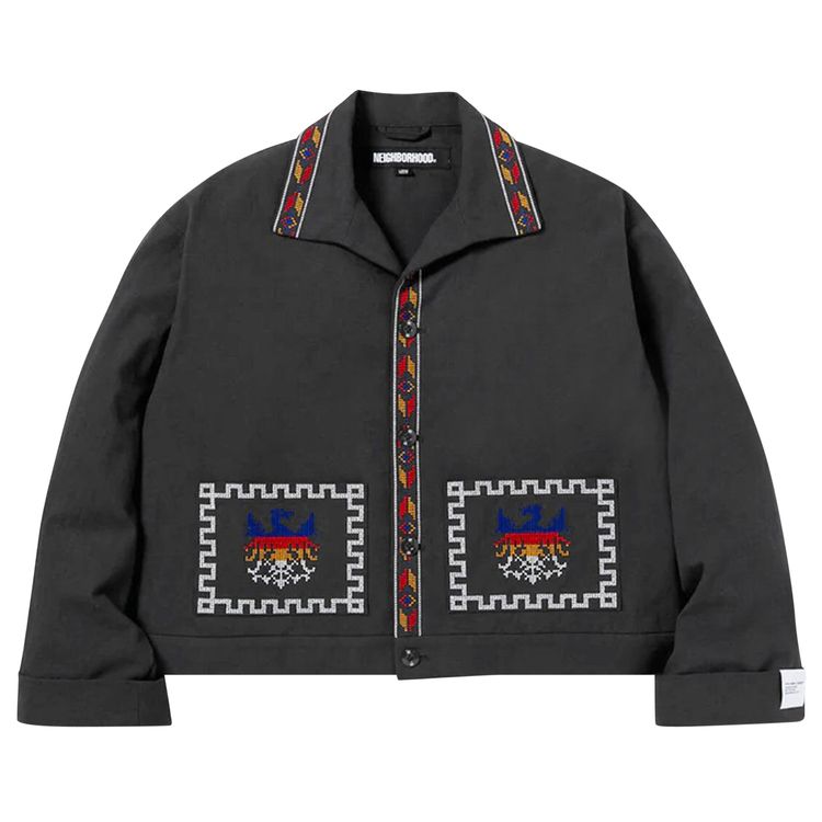 Buy Neighborhood GT Embroidery Jacket 'Charcoal' - 241AQNH JKM04 CHAR ...