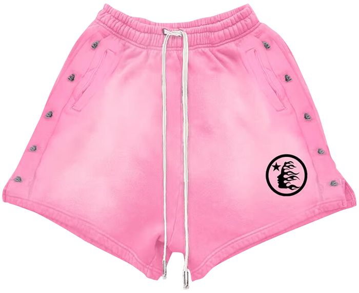 Buy Hellstar Snap Shorts 'Pink' - 9357 100000202SS PINK | GOAT
