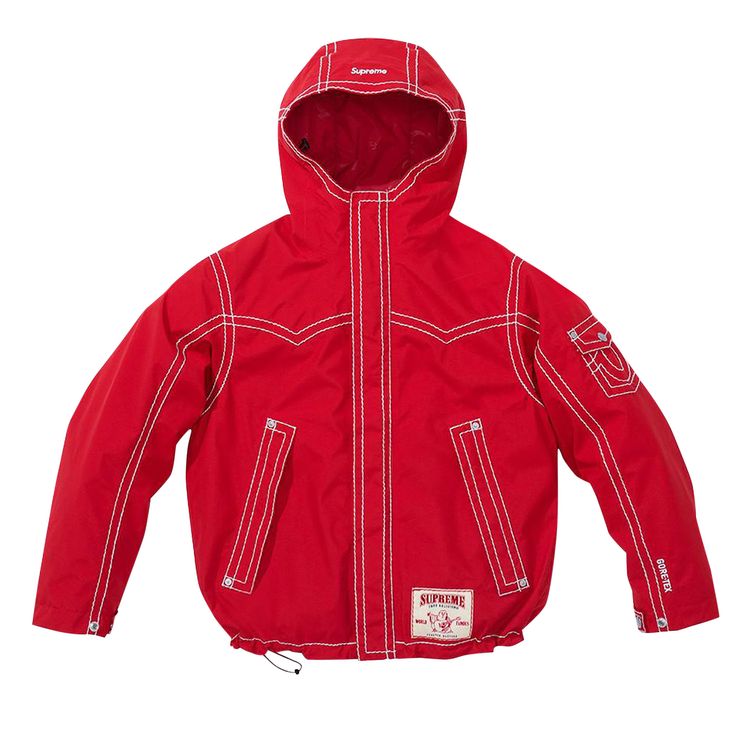 Buy Supreme x True Religion GORE-TEX Shell Jacket 'Red' - FW22J30 RED ...