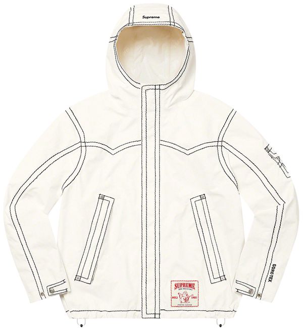 Buy Supreme x True Religion GORE-TEX Shell Jacket 'Natural' - FW22J30 ...