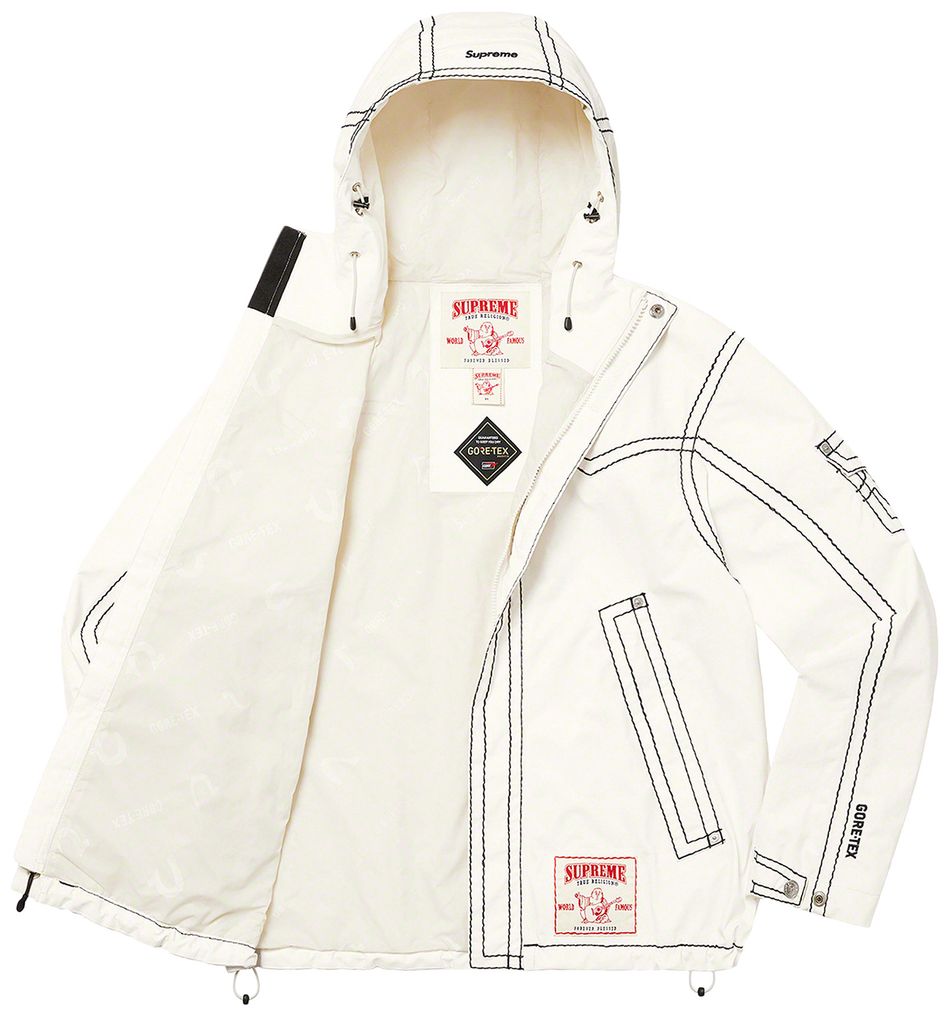 Buy Supreme x True Religion GORE-TEX Shell Jacket 'Natural' - FW22J30 ...