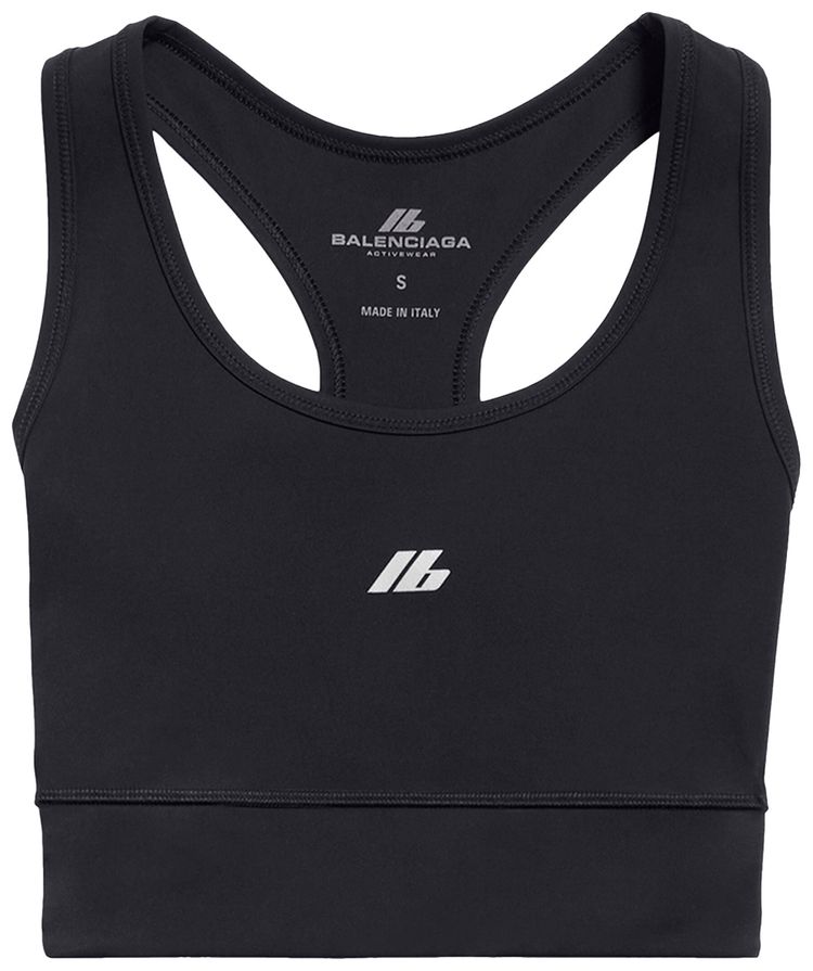 Buy Balenciaga Sports Bra 'Black' - 793282 4E2B9 1081 | GOAT