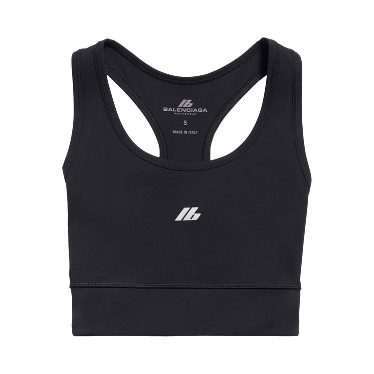 Buy Balenciaga Sports Bra 'Black' - 793282 4E2B9 1081 | GOAT