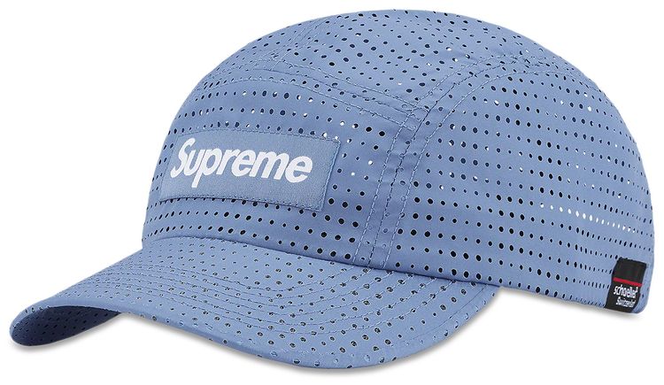 Buy Supreme Preforated Camp Cap 'Slate' - SS22H66 SLATE | GOAT AU