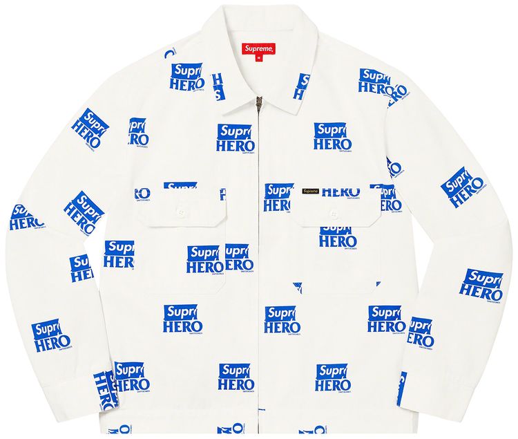 Buy Supreme x ANTIHERO Work Jacket 'White' - SS22J83 WHITE | GOAT
