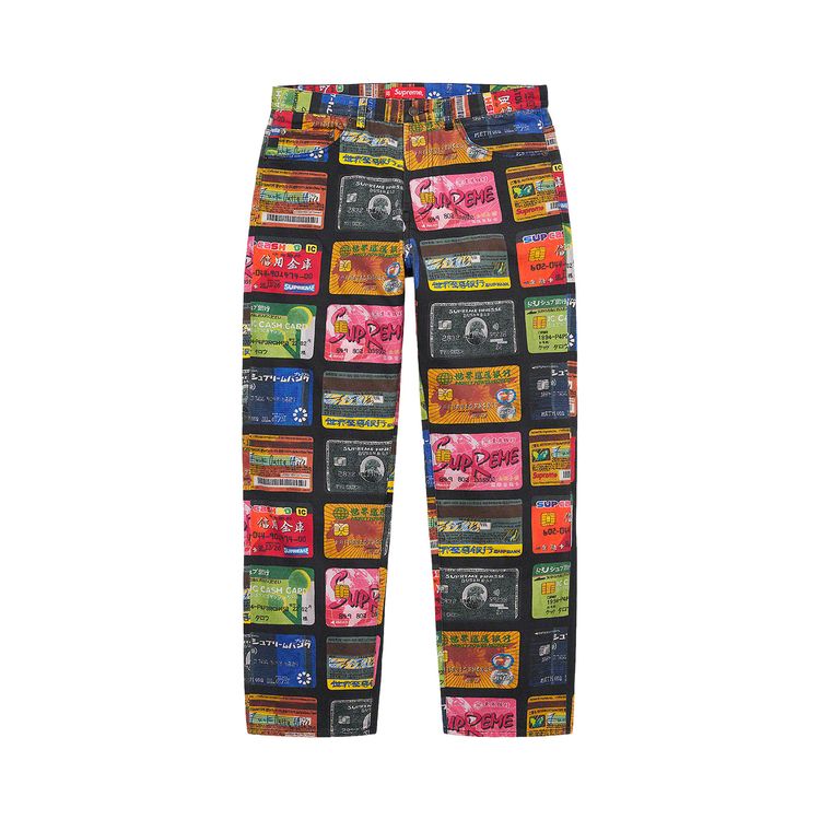 Buy Supreme Credit Cards Regular Jean 'Multicolor' - SS22P74 MULTICOLOR ...