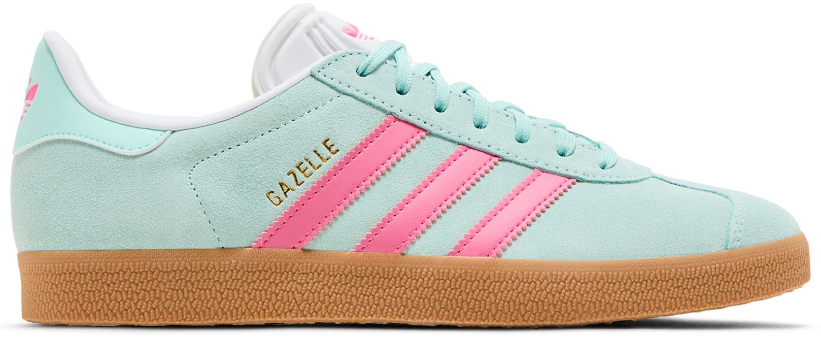 Buy Adidas Wmns Gazelle 'Semi Flash Aqua Lucid Pink' - JI1375 | GOAT